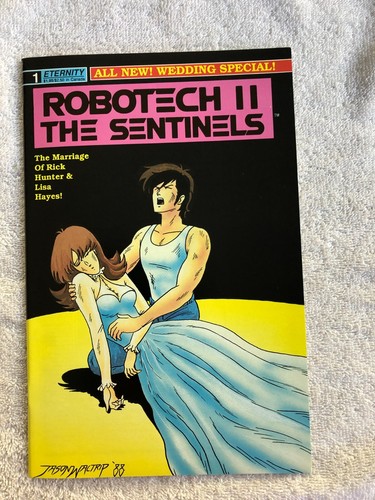 Robotech II: The Sentinels Wedding Special #1 (Apr 1989, Eternity) VF+ ...