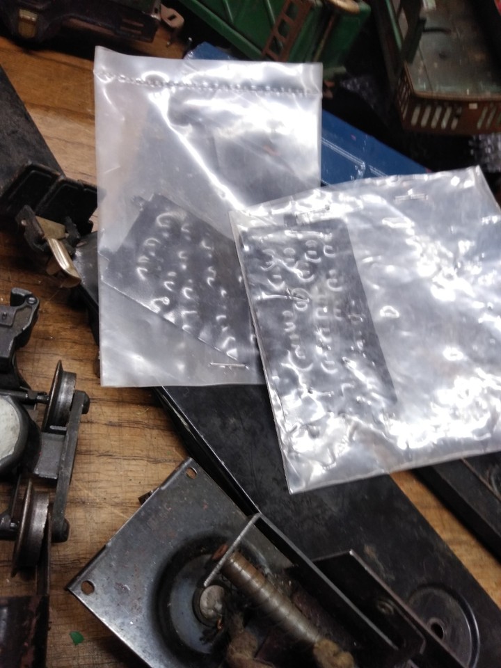 Vtg HUGE American Flyer Train Car Parts Lot Pre War Freight Tanker ...