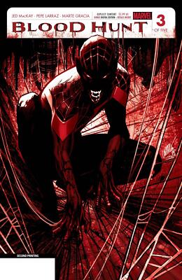 Blood Hunt Red Band #3 (of 5) 2nd Ptg Pepe Larraz Var (mr) Marvel Prh ...