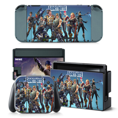 Fortnite Nintendo Switch Console Skin Decal Stickers and 1 Controller ...