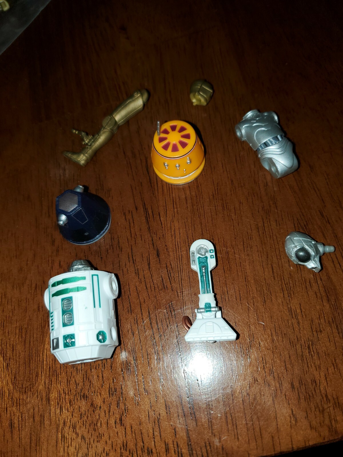 Star Wars Legacy Build-a-Droid Factory Lot of 8 parts- astromech, C-3PX ...