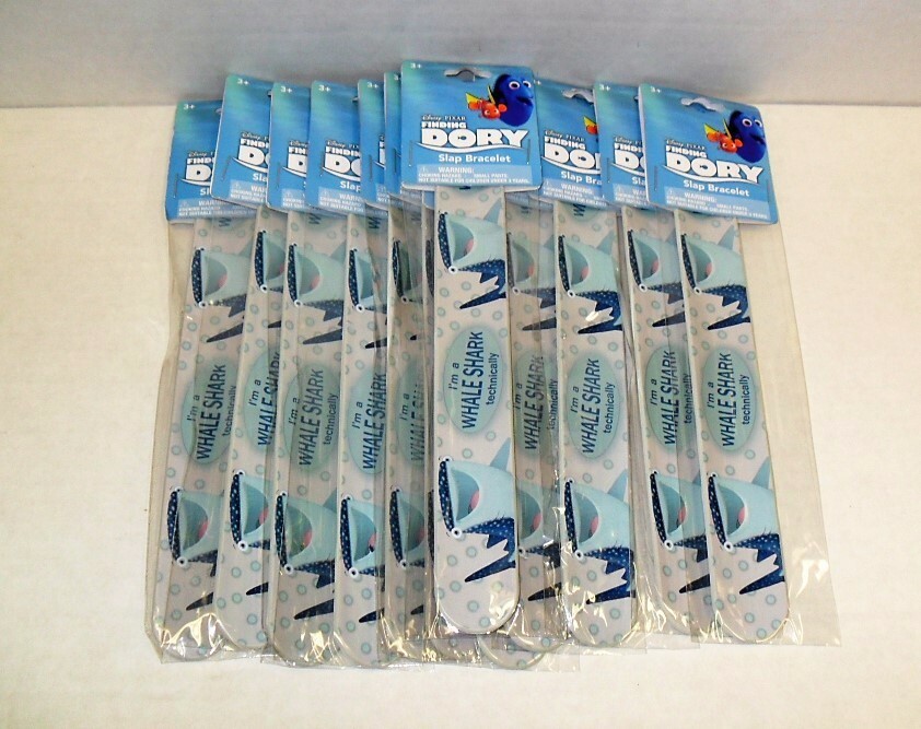 DISNEY PIXAR FINDING DORY SLAP BRACELET LOT OF (12) #6 NEW SEALED | eBay