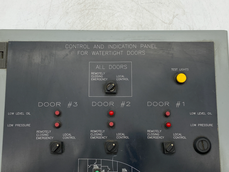 IMS Group Control & Indication Panel For Watertight Doors (Used) | eBay