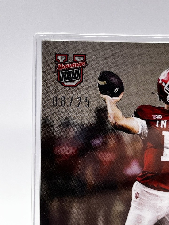 Fernando Mendoza Indiana Hoosiers 5 TD Game 2025 Bowman U NOW #17 ...