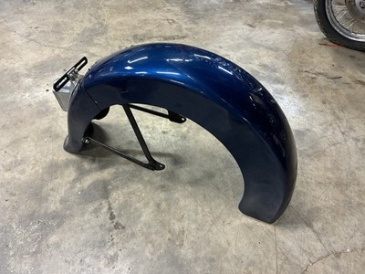 Harley Davidson Panhead Hinged Fender With Struts + Brake Light | eBay
