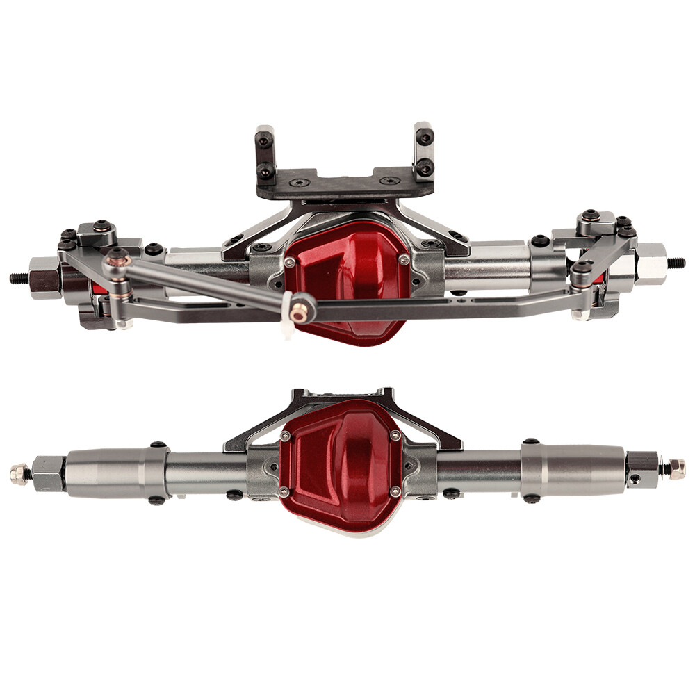 Metal Front / Rear Axle for 1:10 RC Rock Crawler Car Axial SCX10 38T ...