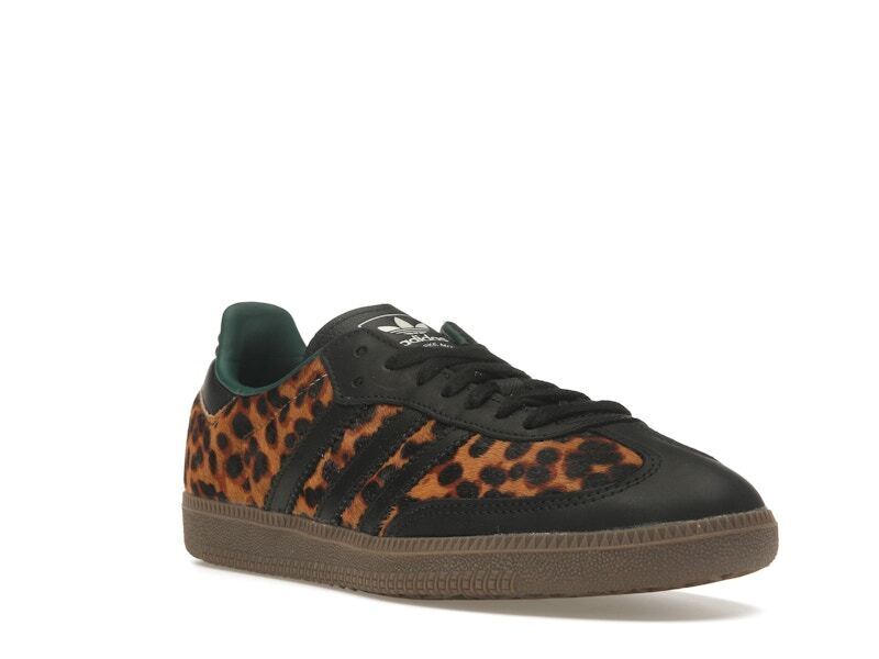 Size 7.5 - adidas Samba OG Cheetah Pack - Collegiate Green W Size 7.5 - adidas Samba OG Cheetah Pack - Collegiate Green W