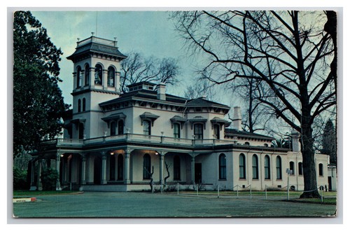 Bidwell Mansion Chico California CA Chrome Postcard W26 | eBay