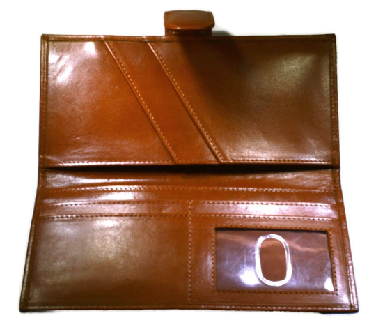 BROWN GOLDBACK GENUINE LEATHER WALLET HOLDS 1,5,10,25,50 GOLDBACK GOLD ...