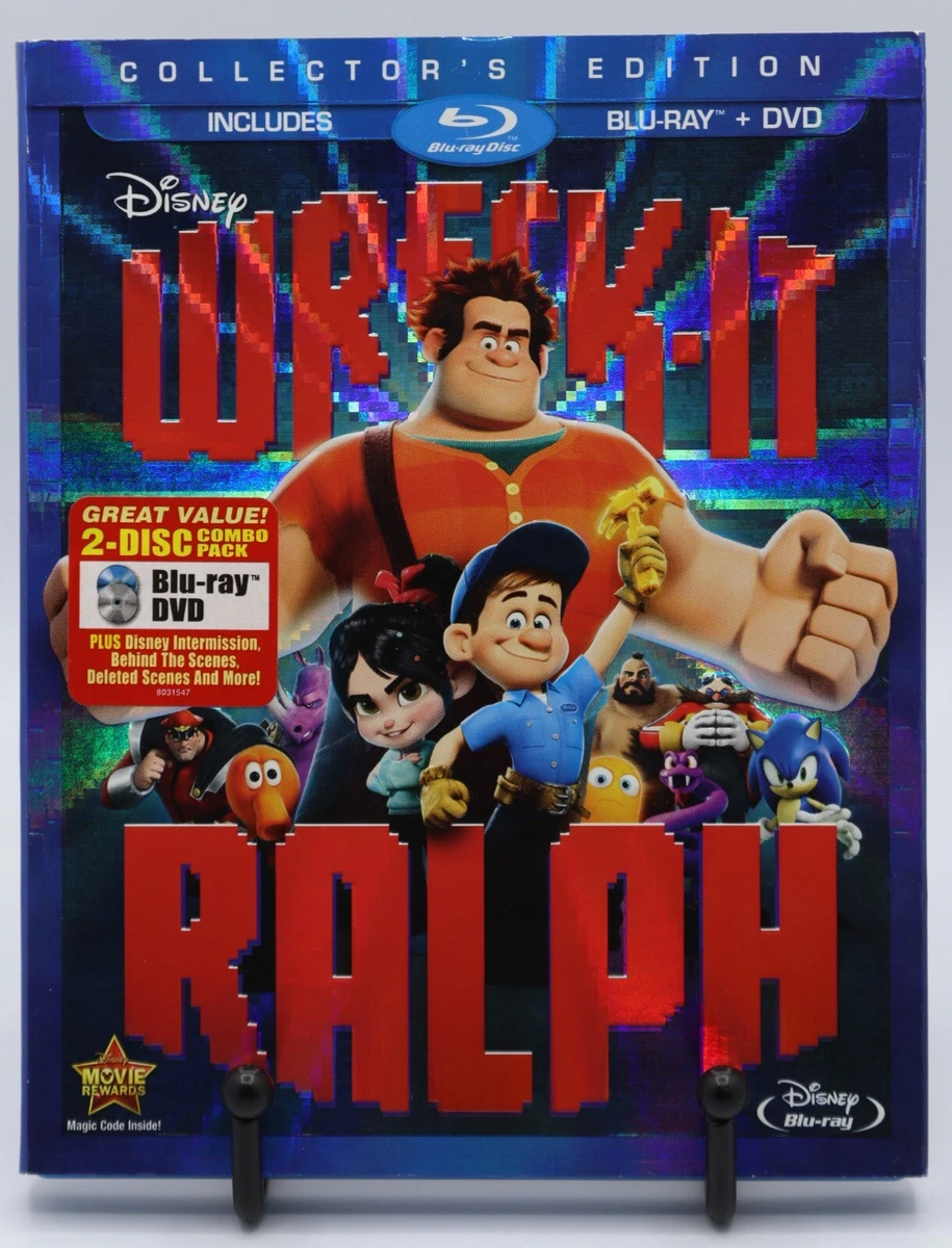 Wreck It Ralph Dvd Poster