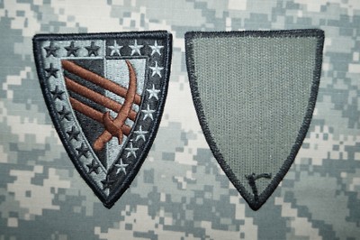 Military Patch US Army 38th Sustainment Brigade ACU Authentic Hook ...