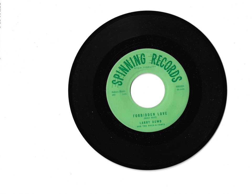 Larry Dowd-Why Oh Why/Forbidden Love-Spinning 6004( Teen Rockaballad ...