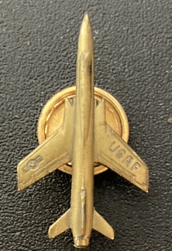 Vintage US Air Force F-100 Series Jet Fighter Airplane Tie Pin Lapel ...