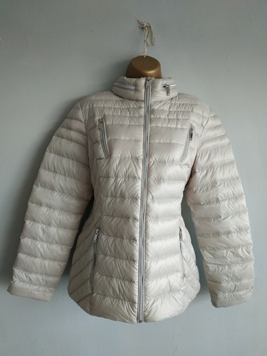 M&S lightweight down and feather Jacket coat size Medium | eBay UK