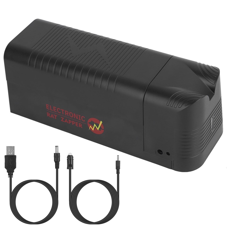 Reusable Electric Rat Trap 1800V Shock Mice Trap Rodent Zapper Home ...