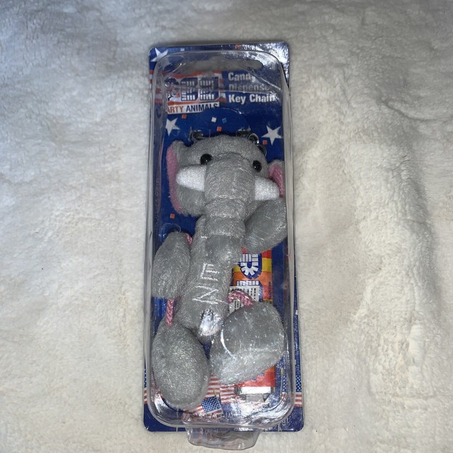2 PEZ Political Party Stuffed Animals Donkey Elephant Toy Candy ...