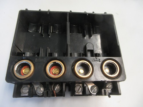 Square D Fuse Box Interior 224476A Set up for "S" Base Fuses 33583-P | eBay