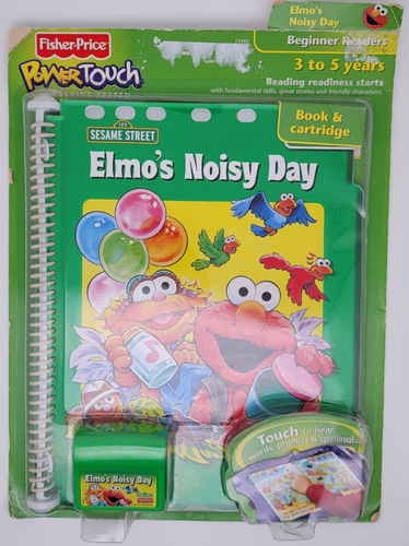 Fisher Price Sesame Street Power Touch Book and Cartridge Elmo’s Noisy ...