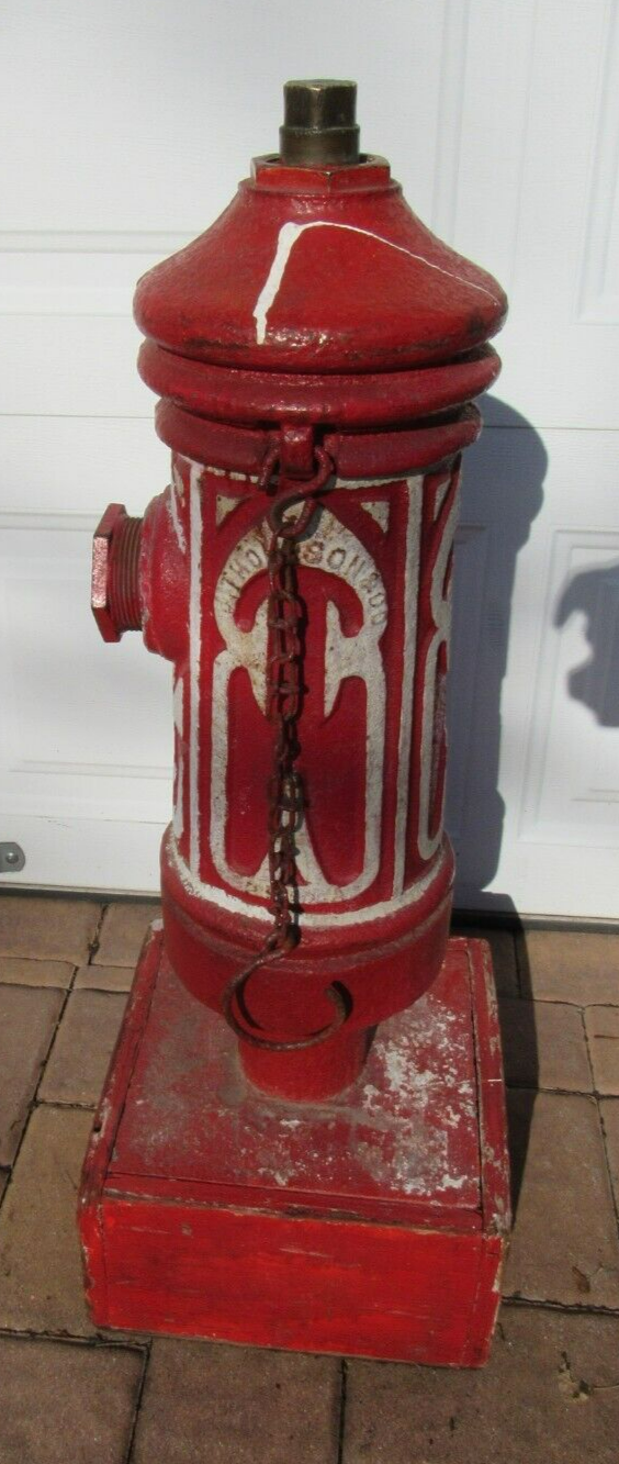 Antique Early 1900s J Thompson & Co Philadelphia Ornate Fire Hydrant ...
