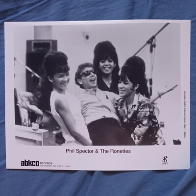 PHIL SPECTOR & RONETTES: RARE! Genuine Promo Photo from Abkco | eBay