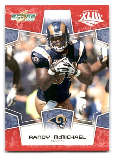 Randy McMichael 2008 Score #295 St. Louis Rams FOOTBALL | eBay