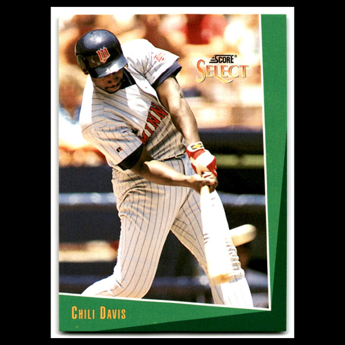 Chili Davis #238 1993 Select Minnesota Twins Baseball Card MLB NM | eBay