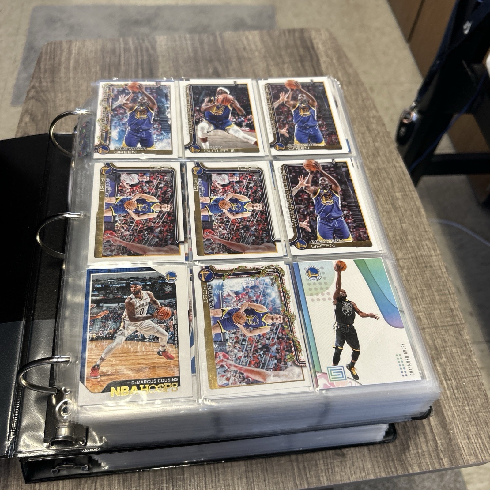 3 Binders Of NBA Basketball Cards Nice Cards | eBay