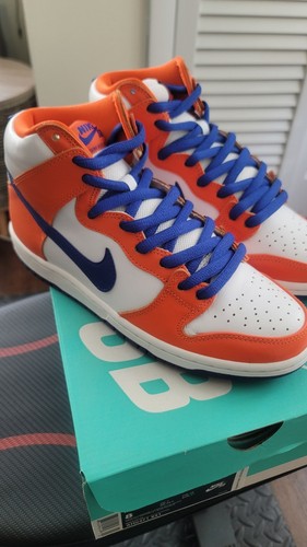Nike SB DUNK High Knicks Colorway AH0471 841 Danny Supa | eBay