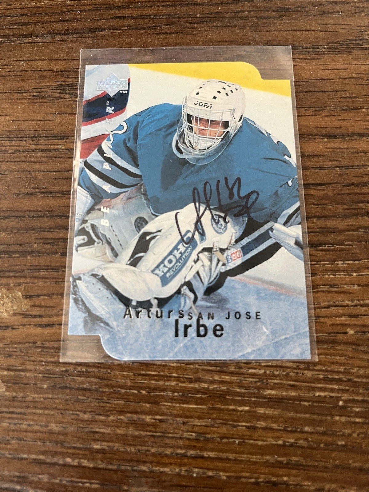Arturs Irbe 1995 Upper Deck Be a Player #23 Base Price Guide - Sports ...