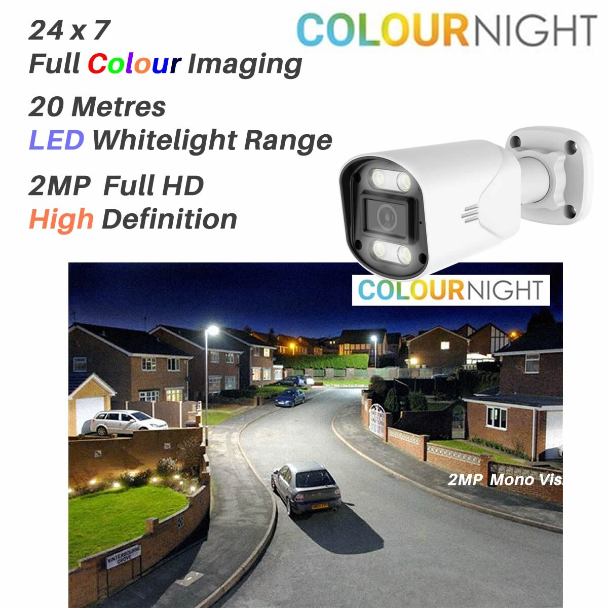 CCTV System 4 Channel DVR Colour HD Camera Home Outdoor Kit 4CH ...