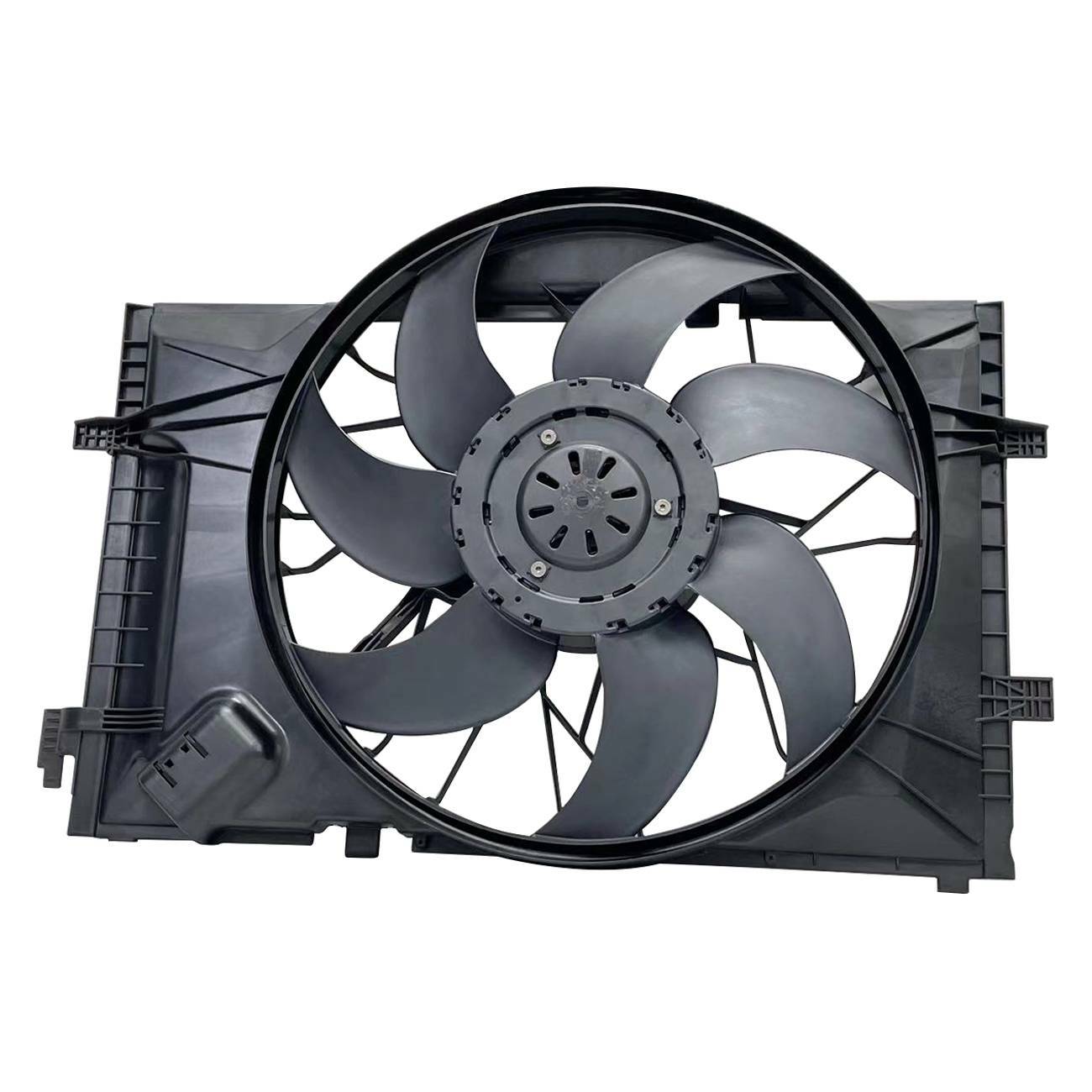 Radiator Cooling Fan Assembly 600W Fits Mercedes-Benz C-Class 2001-09 ...