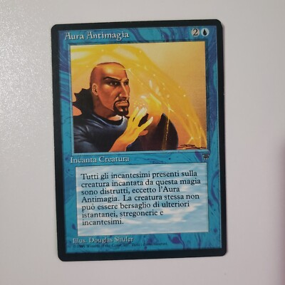 Anti-Magic Aura Italian Version MTG Magic The Gathering Card | eBay