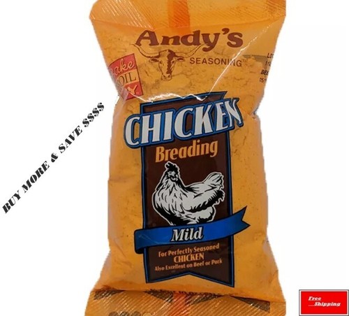Andy's Mild Chicken Breading - 10 oz | eBay