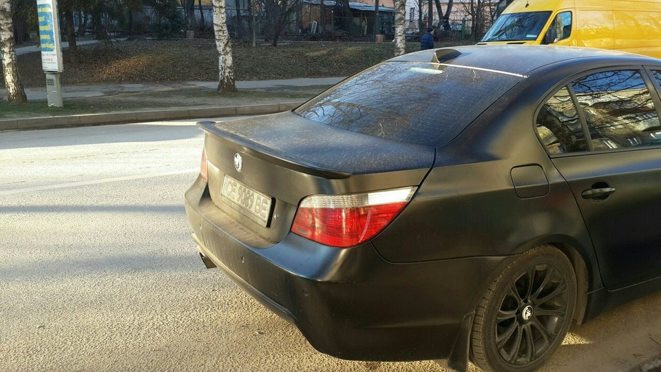bmw e60 spoiler sedan Rear Spoiler lip for all bmw e60 Schnitzer style ...