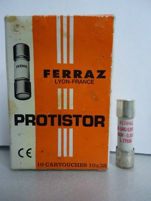 New Lot Ferraz Protistor Fuse .2 A 200 mA 600 V Semiconductor L077635J ...