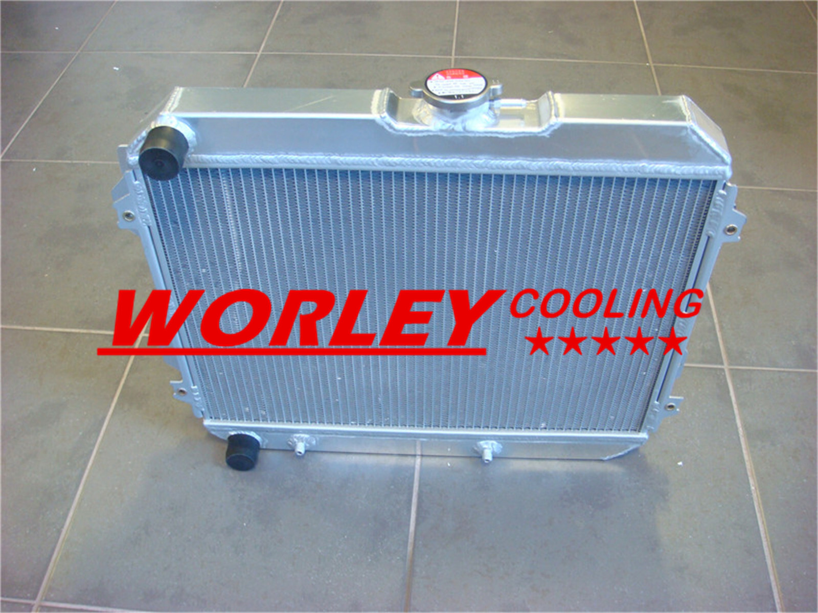 QLD-40mm Aluminum Radiator for Toyota Corona ST141 2.0L 83 84 85 86 87 ...