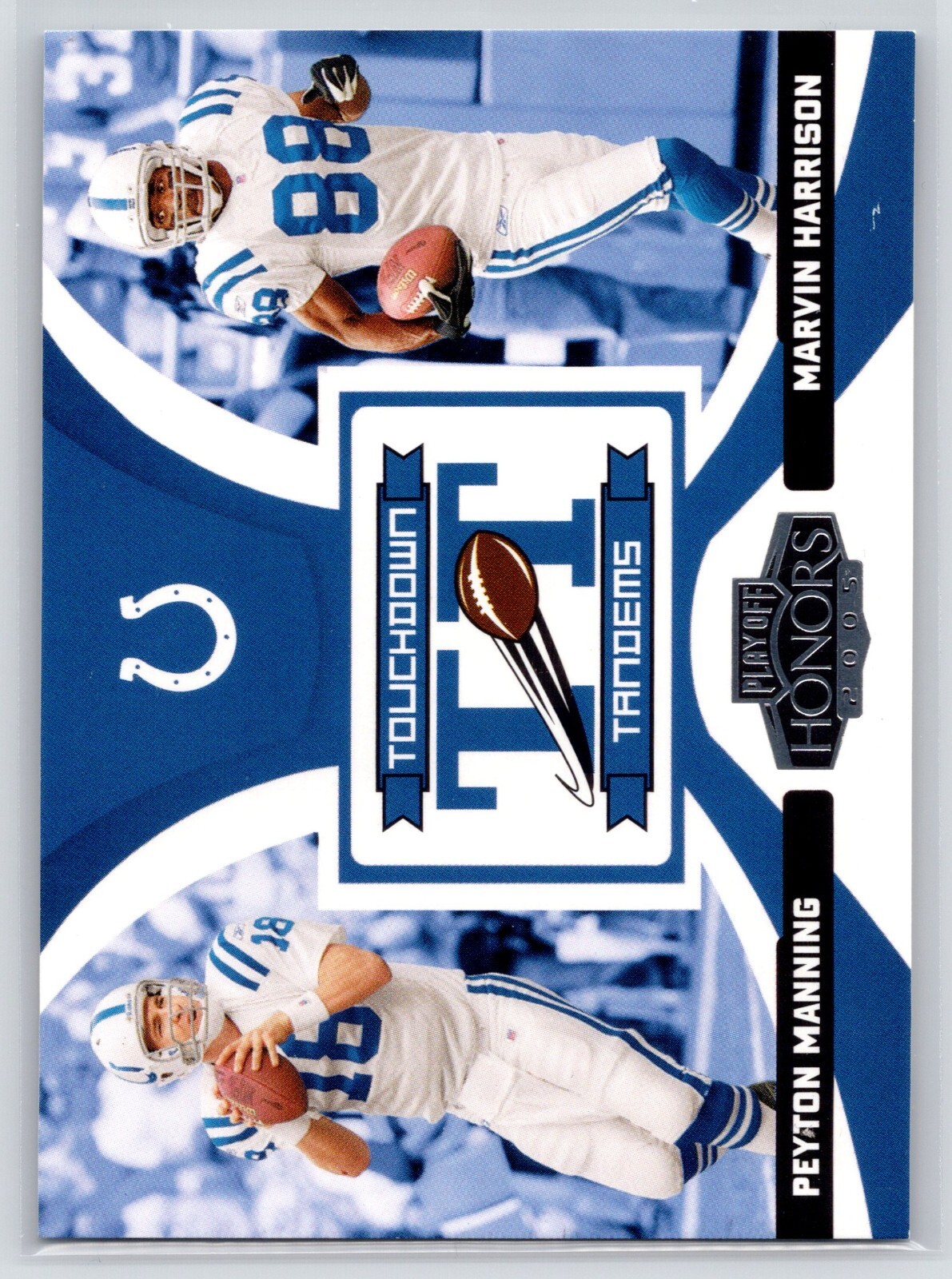2005 Playoff Honors #TT-10 Manning/Harrison Touchdown Tandems Used | eBay