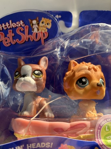 LPS Chow Boxer In Bathtub Squeaky Clean Littlest Pet Shop Pairs Dogs ...