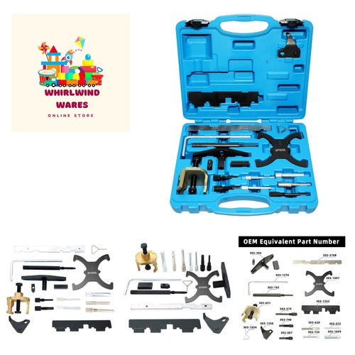 Engine Timing Kit Compatible with Ford Mazda Camshaft Flywheel Locking ...