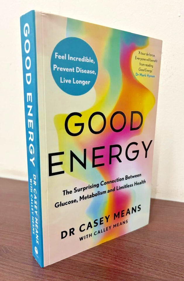 Good Energy by Dr. Casey Means NEW Paperback........ | eBay