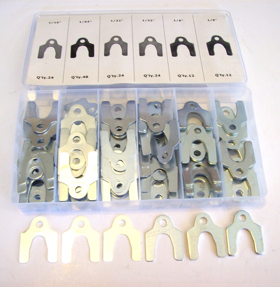 144pc ALIGNMENT BODY SHIM ASSORTMENT CAMBER CASTER TOE | eBay