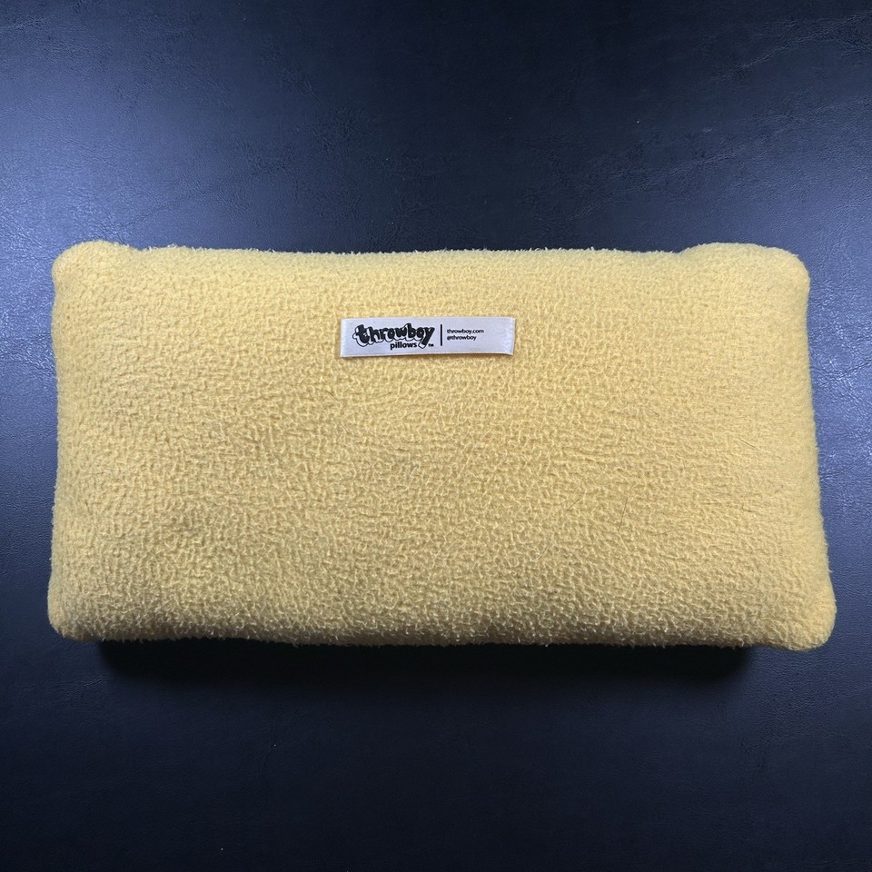 Throwboy Subscribe Pillow plush logo Early 2000s Yellow YouTube Sub ...