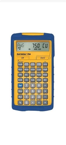 Calculated Industries 5070 ElectriCalc Pro Electrical Code Calculator ...