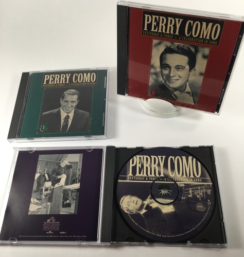 Perry Como : Today & Yesterday-Celebration In Song 3 CD’s NO Case or ...