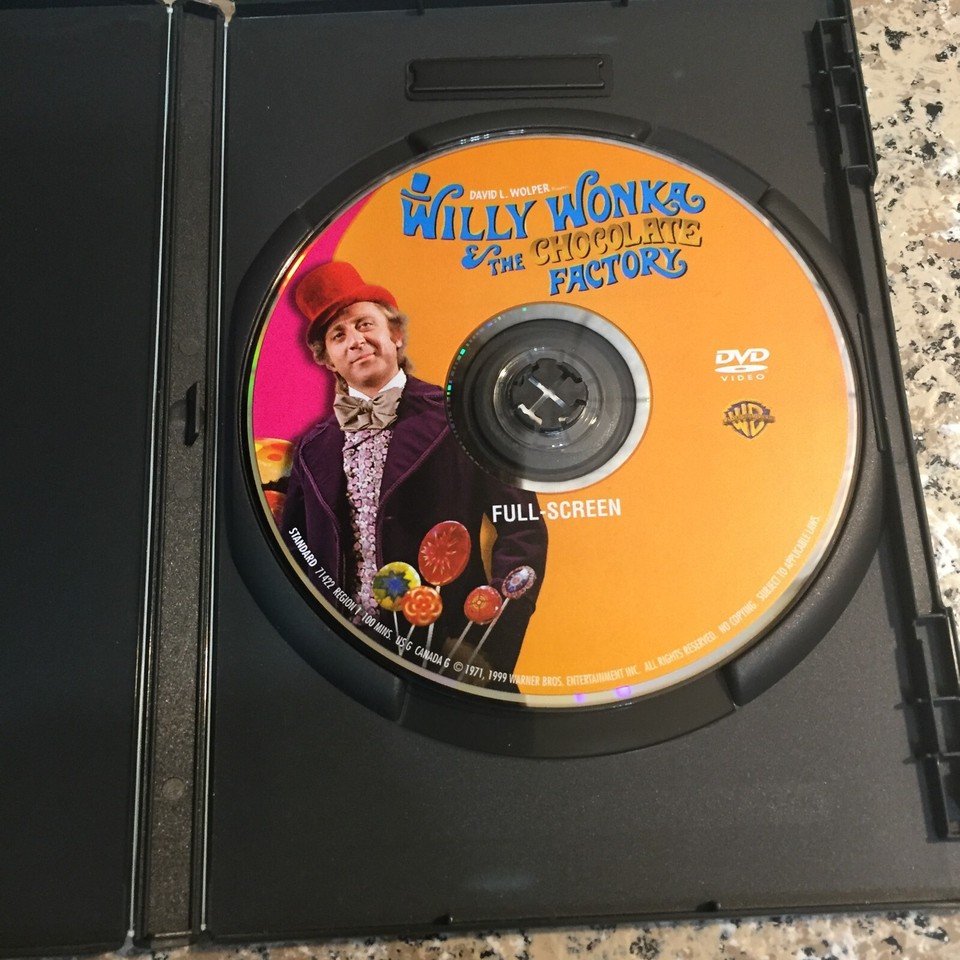 Willy Wonka & the Chocolate Factory DVD / Ships free Same Day with ...