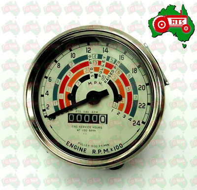 Tacho Meter Ø 73mm Clockwise Rotation Fits For Fordson Major Power ...