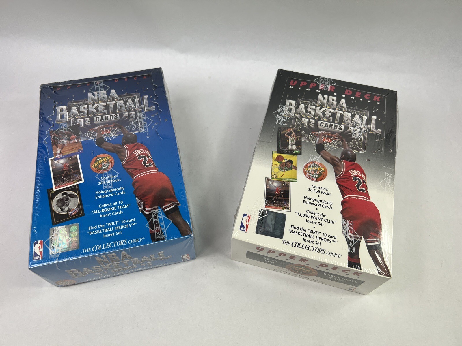 1992-93 Upper Deck Low + Hi Series NBA Basketball 2-box Lot New Sealed ...
