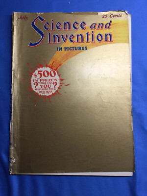 SCIENCE AND INVENTION magazine July 1924 | eBay