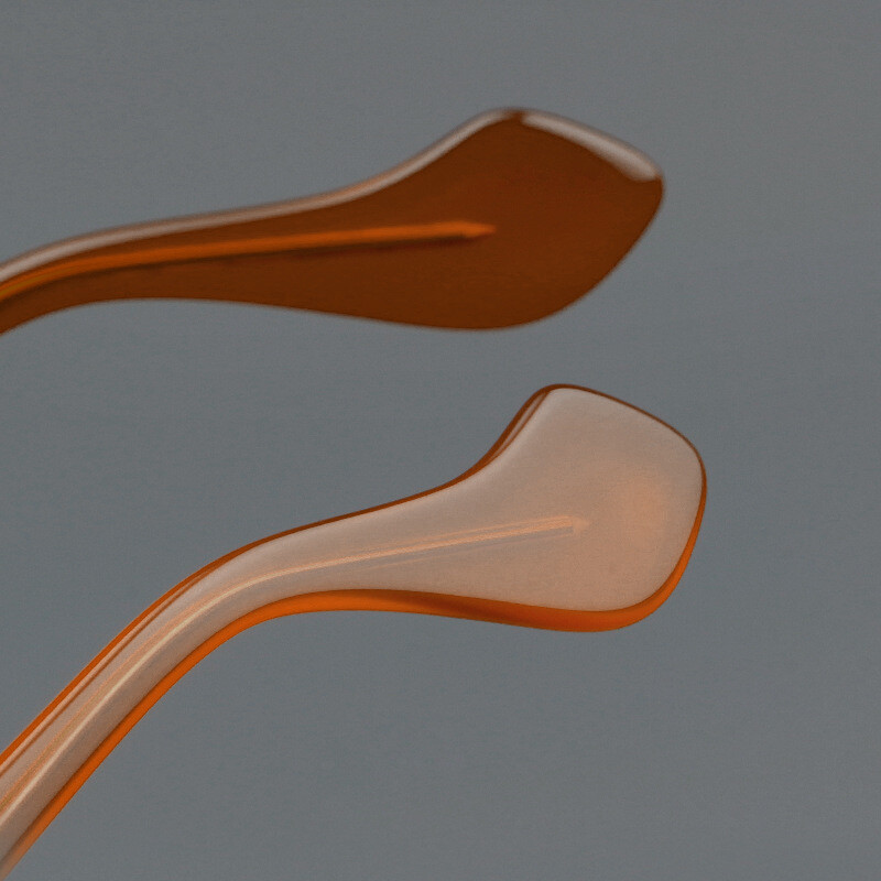 Acetate Round Retro Eyeglasses For Men Women Classic Glasses Thick ...