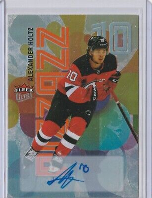 Alexander Holtz 2021-22 Fleer Ultra Pizzazz Auto Rookie Card Scarce | eBay